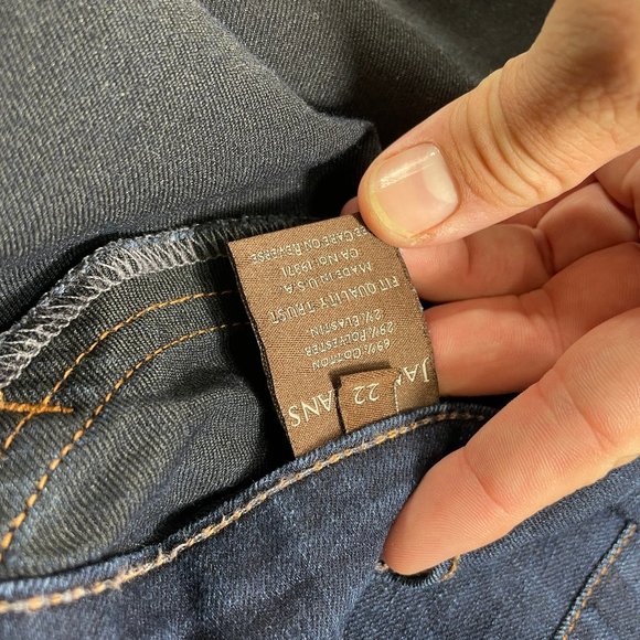 James Jeans | Jeans | James Jeans Womens Plus Size 22 Dark Wash Denim ...